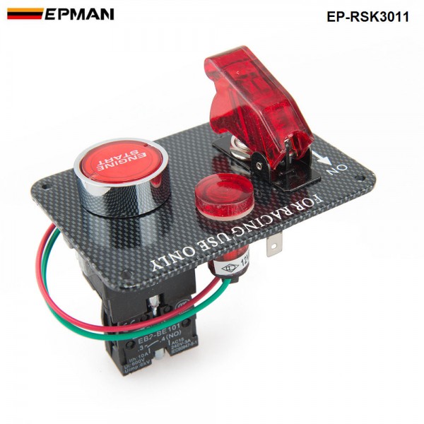 Car Switch Red Led Switch Racing Switch Car Engine Switch Start